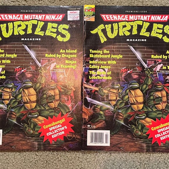 Other | 2 Summer 199 Teenage Mutant Ninja Turtles Tmnt Magazine Premier ...